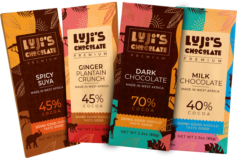 Crafted West African Chocolate Bars – Luji's Chocolate