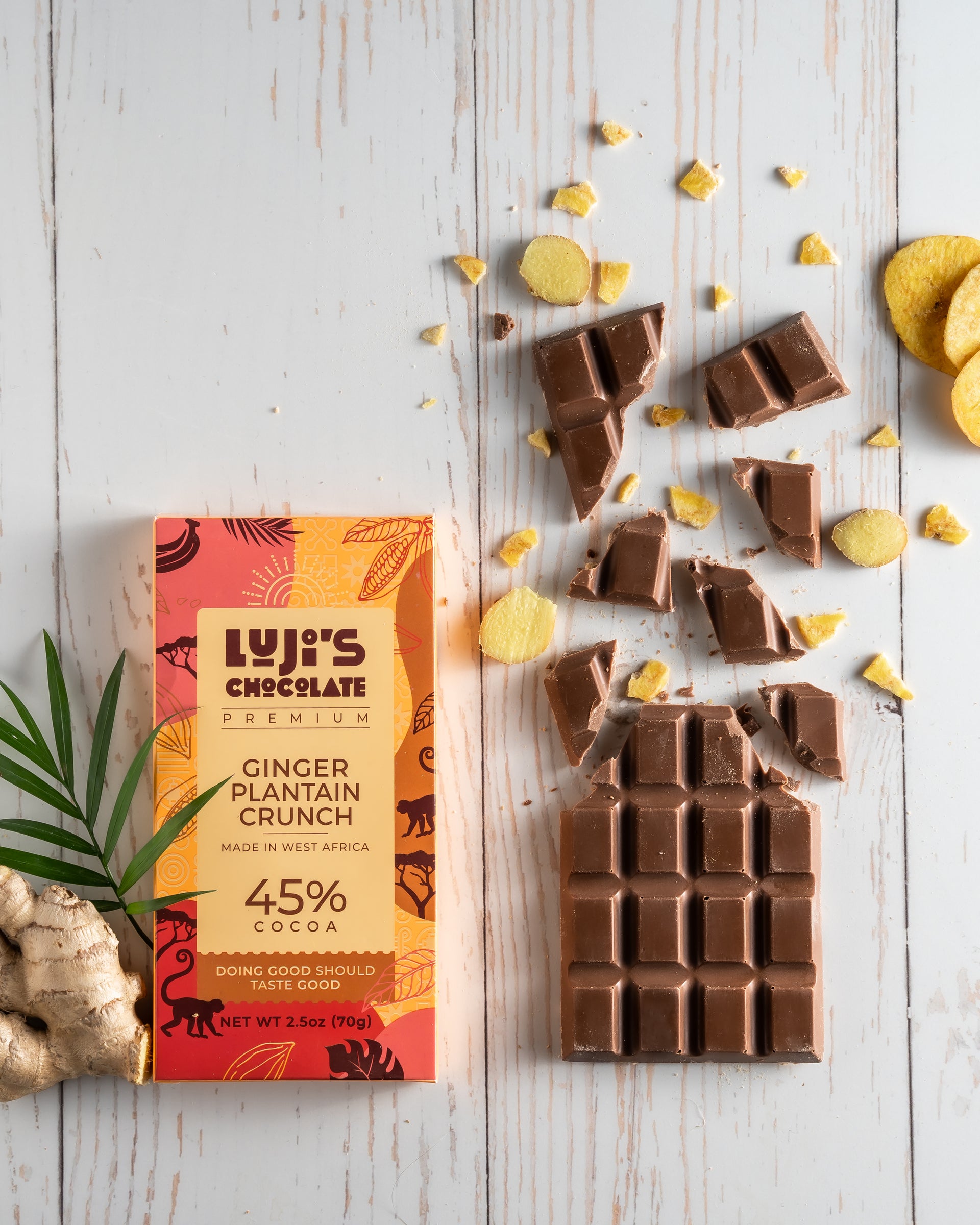 Crafted West African Chocolate Bars – Luji's Chocolate