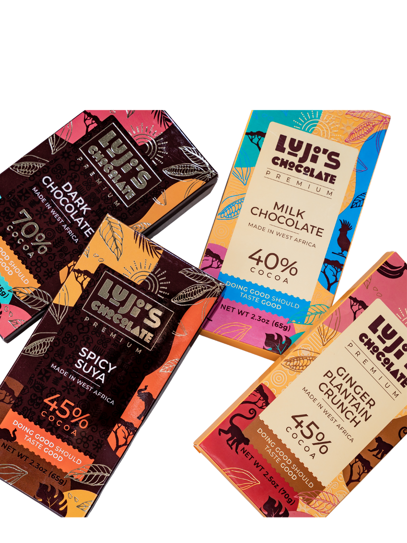 Crafted West African Chocolate Bars – Luji's Chocolate